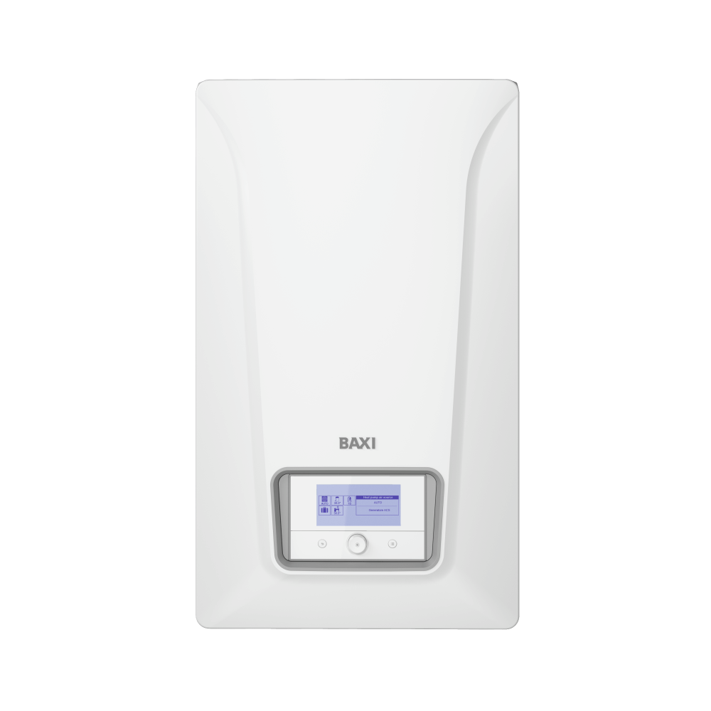BAXI SYSMGR ALYA 12-16M E WH-A levegő-víz hőszivattyú, beltéri, fali, kiegészítő fütés ...