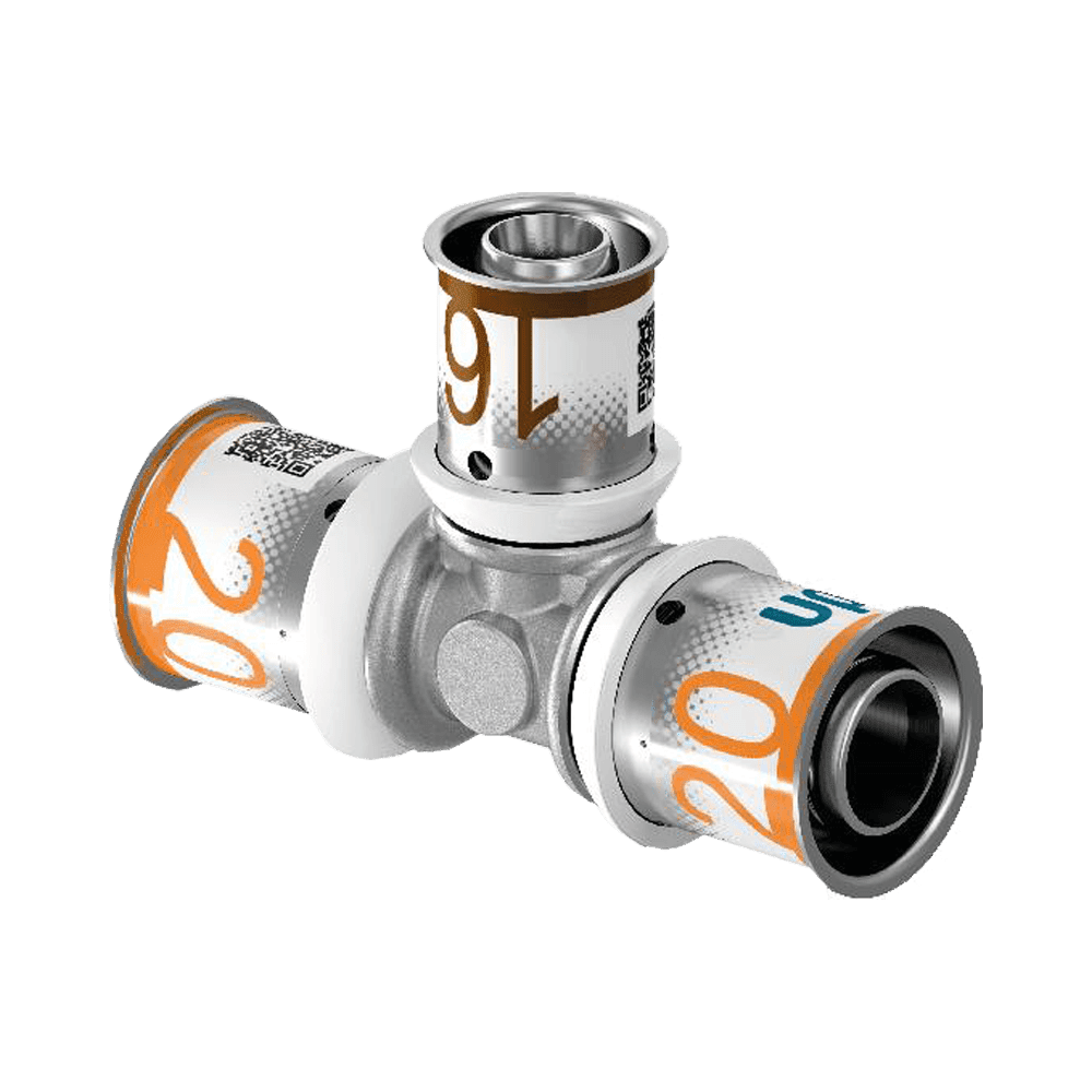 UPONOR S-Press PLUS szűkített T-idom 25-20-20 mm - Gépész Holding